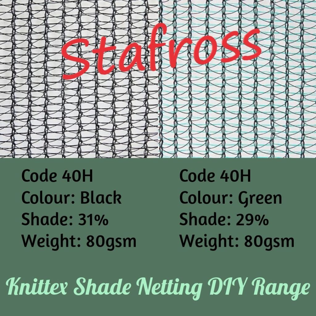 Knittex Shade Netting Prepack DIY Range - Stafross