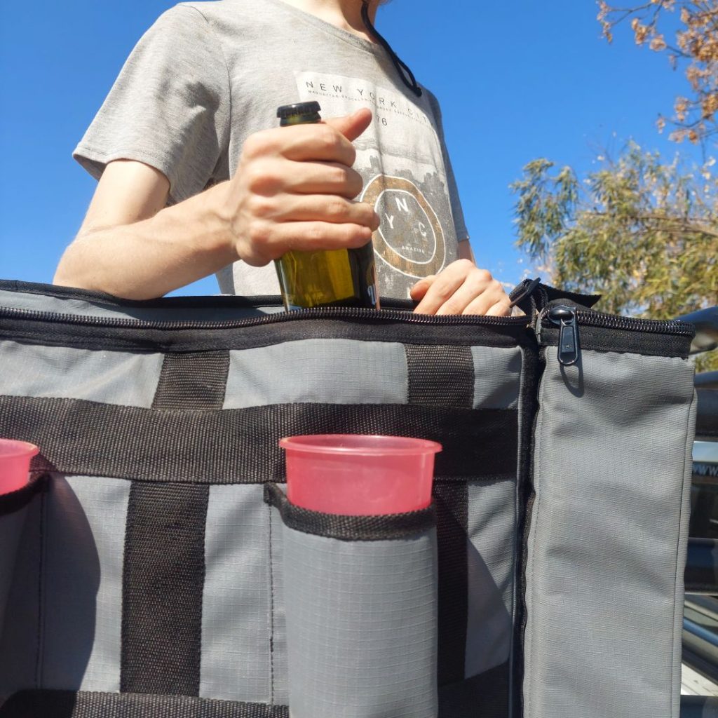 Two Pocket Cattle Rail Cooler Deluxe - Stafross