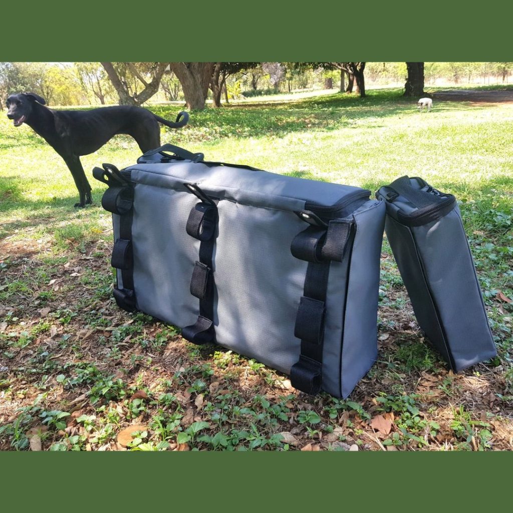 Three Pocket Cattle Rail Cooler Large Deluxe - Stafross